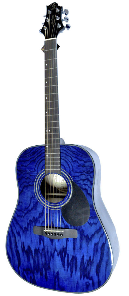 Imagenes de guitarras acusticas azules - Imagui